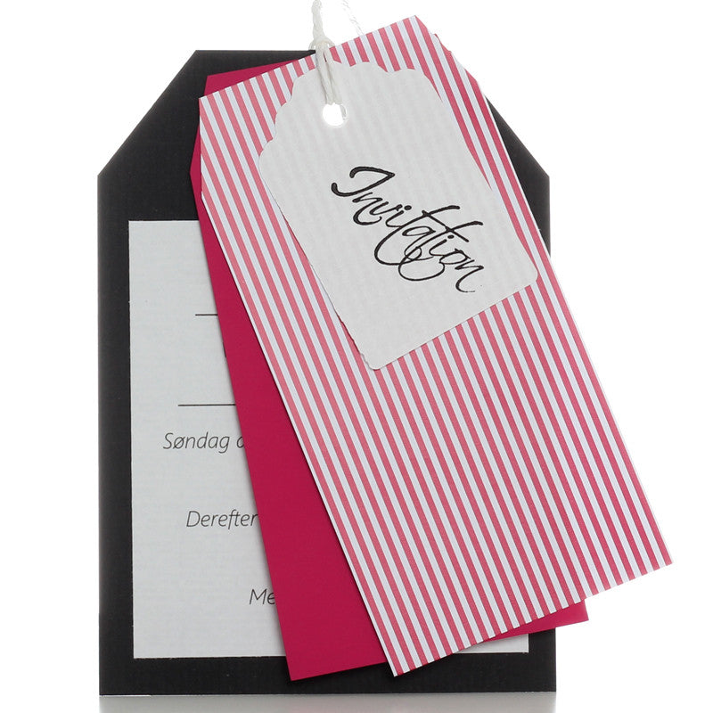 Invitation Elliot Diy, Pink