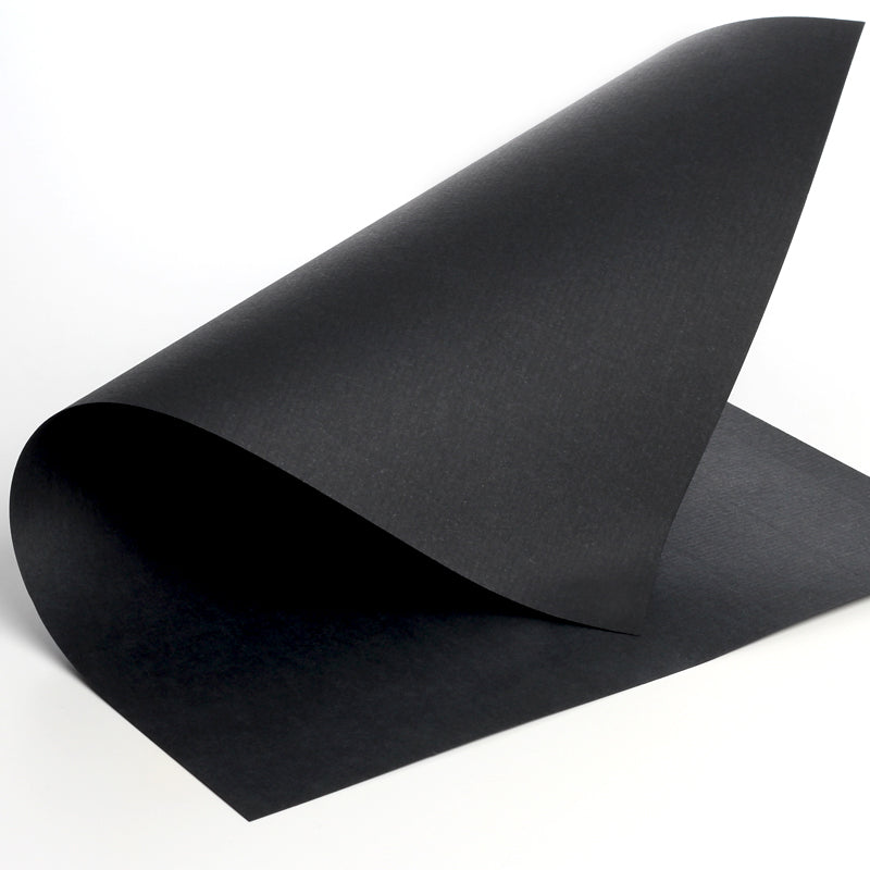 Brevpapir Svensk A4 110 gram Sort, 10 stk